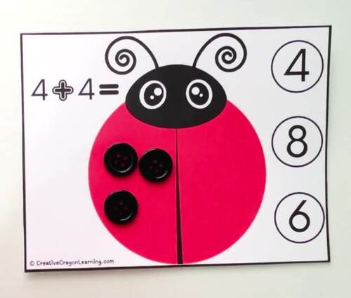 Kindergarten Addition Math Centers – Hands-On Facts to 20 | TPT