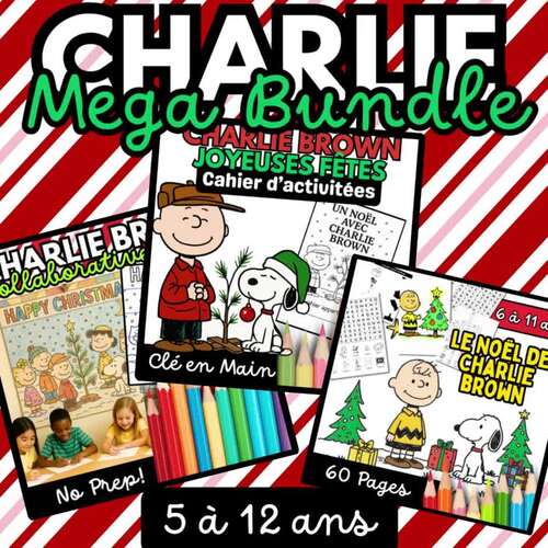 Noël Charlie Brown | Cahier d’activités + Affiche collaborative ...