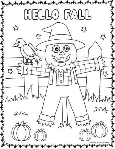 Fall Fine Motor Activities: Pumpkin Tracing, Coloring & Cutting | TPT