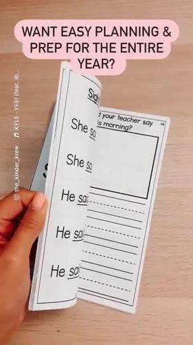 Kindergarten Wonders Sight Word Fluency & Writing Journal by The Kinder ...