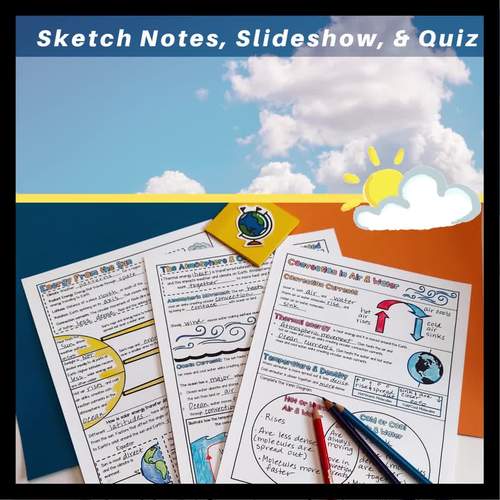 Convection Currents - Ocean and Atmospheric Circulation - Sketch Notes ...
