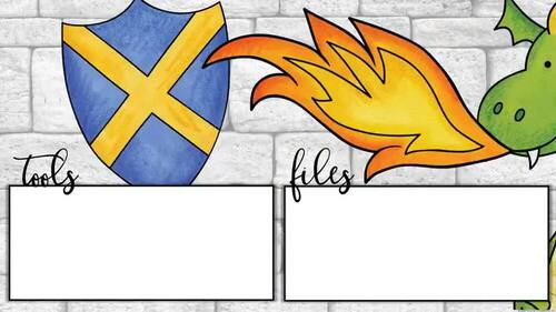 Dragon Theme Decor {Digital Add-On} by Teacher's Clubhouse | TPT