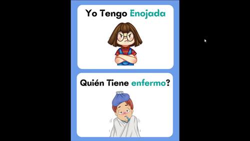 I Have, Who Has? Printable Feelings & Emotions Flash cards Game in Spanish