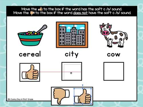 Soft C and G for Google Slides™ by A Sunny Day in First Grade | TPT