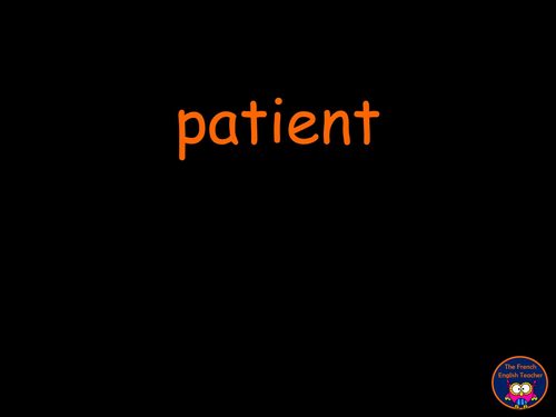 EFL / ESL POWERPOINT on PERSONALITY ADJECTIVES for French students