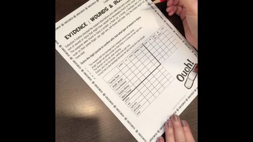 CHRISTMAS Logic Puzzle Christmas Crime Scene Solve a Mystery Game Elf ...