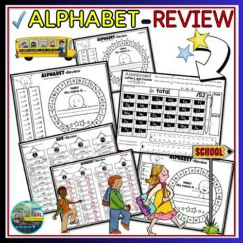 Alphabet Review / Letter and Sound Assessments by ESL Classroom | TPT