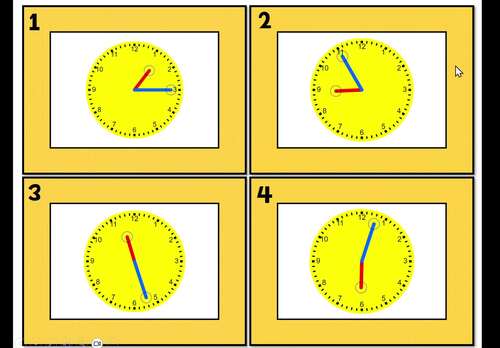 Telling Time to the Minute SCOOT! Task Cards by Happily Mrs Hardwick