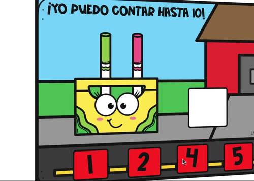 Boom Cards- Los números de 0-10 -Tema escolar by La Maestra Pati Bilingue