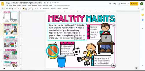 Healthy Habits Health Unit | Healthy Habits Health Print & Digital ...