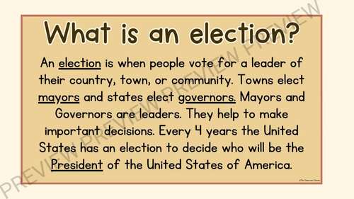 Election Day Mock Voting Activity, Cookie Election, Election Day Google ...