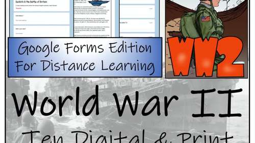 World War II Close Reading Activity Bundle Digital & Print | 5th & 6th ...