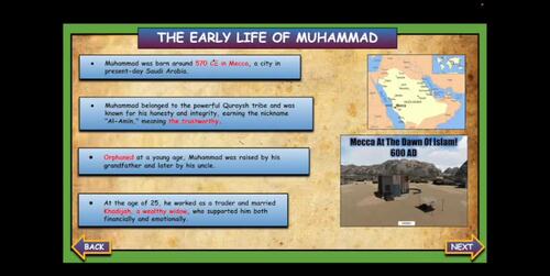 Islam. Prophet Muhammed Powerpoints Bundle. Unit 7. L31-L35. Islamic ...