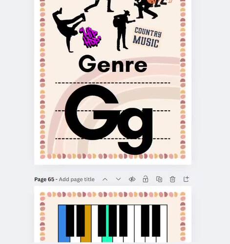 Music Class Decor: Boho Rainbow Themed Music Vocabulary Alphabet Posters