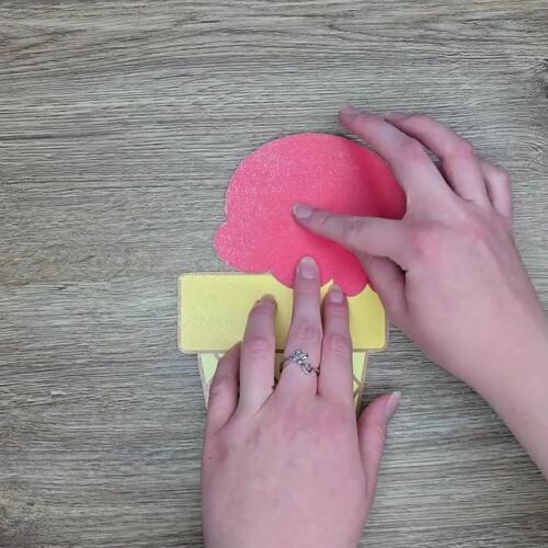 Patriotic Ice Cream Craft Template by Mollers Makes It | TPT