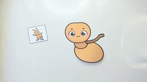 Ant Craft Insects Cut & Paste Activity Spring Craft Bug Coloring Practice