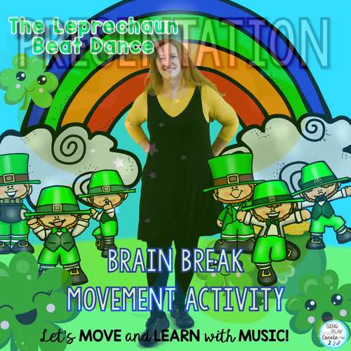 St. Patrick's Day "The Leprechaun Beat" Brain Break, Movement Activity ...