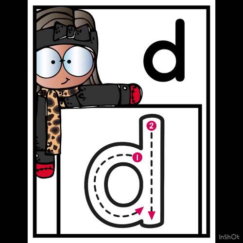 Lowercase Alphabet Posters – Back-to-School Letter Formation for ...