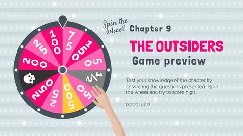 The Outsiders Chapter 9 Review Game by Teaching Made Easy123 | TPT