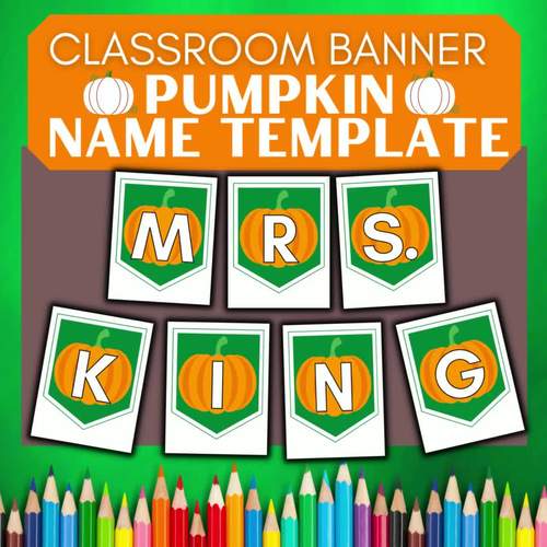 Printable Teacher Name Banner → Editable Bulletin Board Decor → All Letters