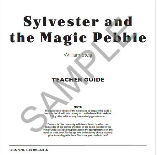 Sylvester and the Magic Pebble Novel Units® Teacher Guide Novel Study