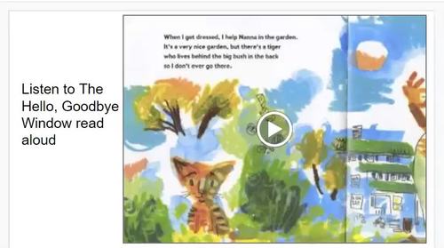 The Hello Goodbye Window Literacy Unit for Special Education PRINT AND ...