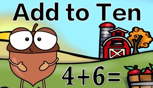 Thanksgiving: Ten Frame Subitizing: Math Brain Break by Move and Groove ...