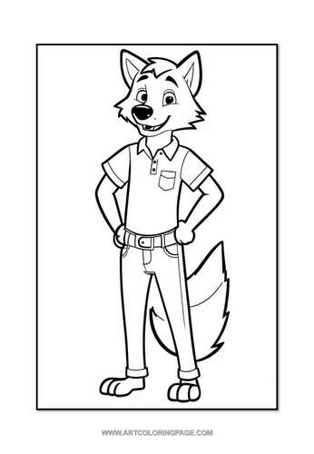 Explore the Wild with Printable Wolf Coloring Sheets Vol 2: For Kids ...