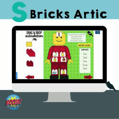 S Building Bricks Boom™ Cards, Printable Articulation Worksheets ...