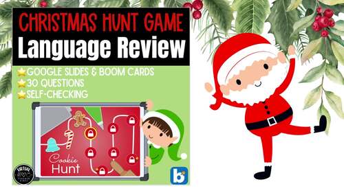 3rd Grade Christmas Language Grammar Review Game in Google Slides ...