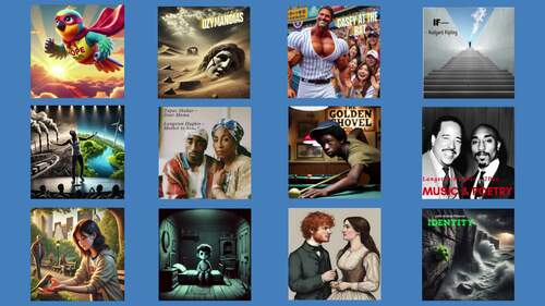 7th Grade Poetry Bundle - 12 Engaging No Prep Lesson Plans - 207 Pages