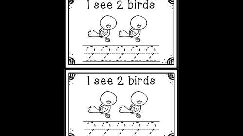 1-10 Spring Counting Book by Courageous with Crayons | TPT