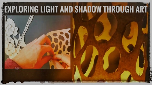 Art Lesson. Simple sculpture exploring light and shadow. by Start Art ...