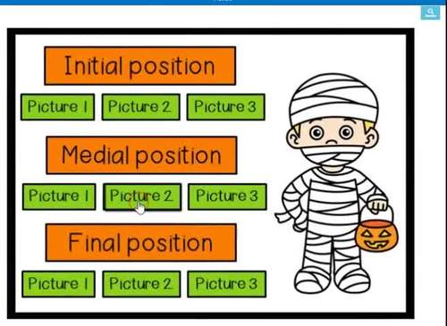 Halloween Articulation BOOM CARD Bundle by Learn To Speech | TpT