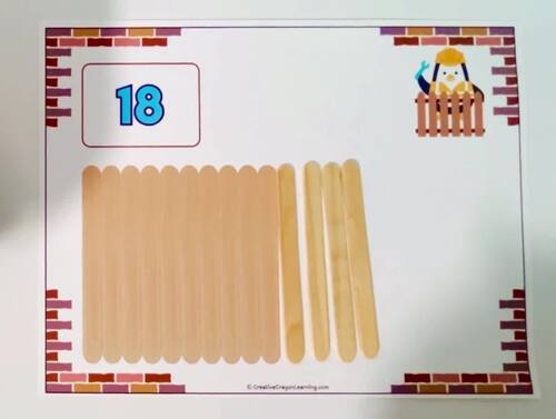 Teen Number Centers 11–20| Hands-On Kindergarten Math for Counting ...