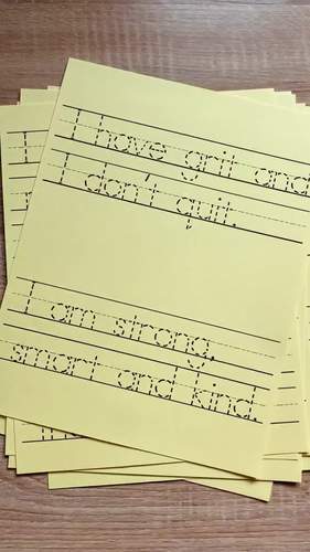 Handwriting Practice for Older Students by Coloring Sunshine | TPT