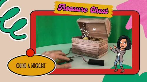 Pirate Treasure Chest STEM Project | micro:bit + Servo Motor Physical ...