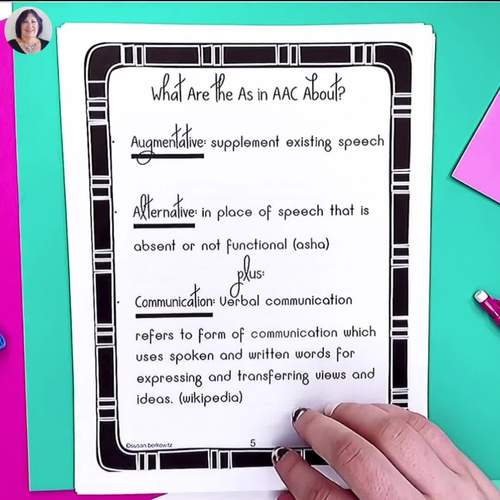 AAC Implementation Resource Handbook for Staff Training by Susan Berkowitz