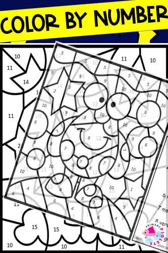 Space Coloring Pages | Space Color-by-Code | Space Color-by-Number