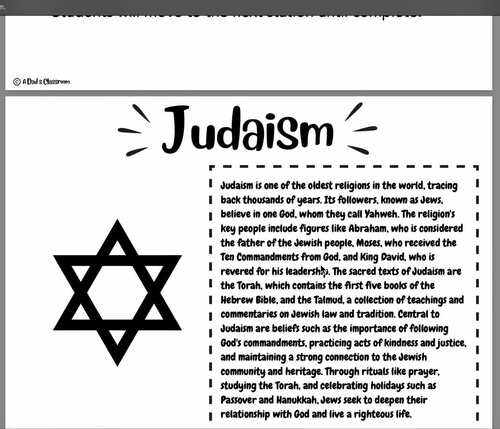 Major World Religions Gallery Walk by A Dads Classroom | TPT