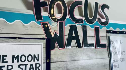 Wonders Focus Wall 4th Grade 2020 Language Arts Units 1 - 6 | TpT