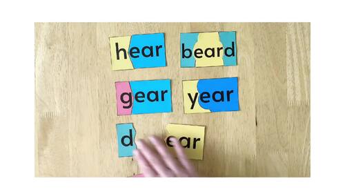 Stage 3 Phonics ear air ure Puzzle Bundle by LEO LESSONS | TPT