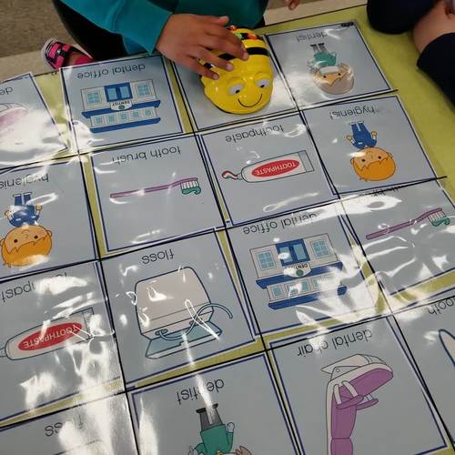 Dental Health Coding Cards: Healthy Teeth Activity by Books and Bytes
