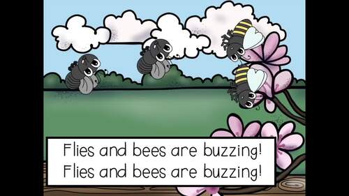 Insect Circle Time Song With Activities - Preschool Kindergarten 1st