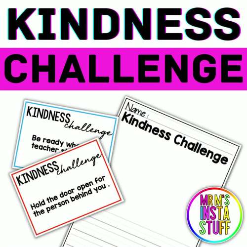 Kindness Challenge Activities | Random Acts of Kindness | Daily ...