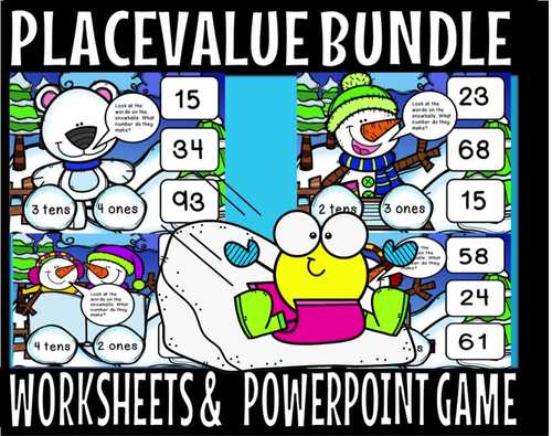 place value cut and paste by Murphys lesson design studio | TPT