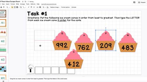 Digital Math Escape Room: Place Value to 999 by Kristin Kennedy | TPT