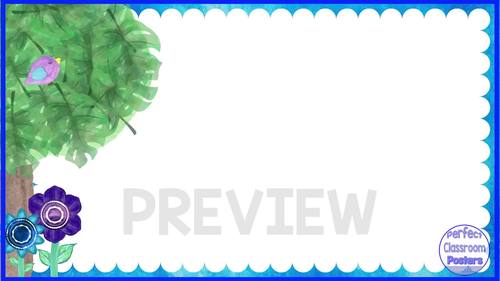 Bright Spring Slideshow Backgrounds for Google Slides Powerpoint ...