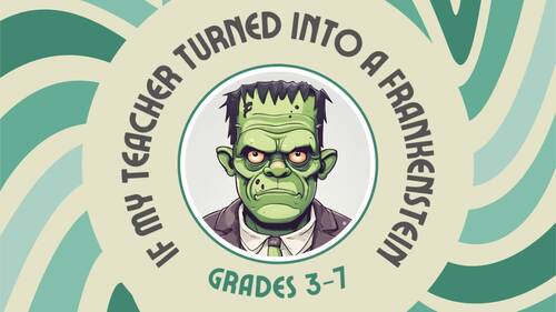 Halloween Creative Writing Craftivity, If My Teacher Turned Into a ...