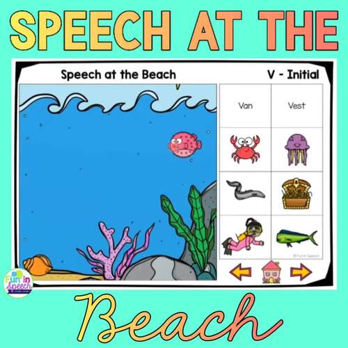 Digital Summer Speech Therapy Activities by Fun in Speech | TPT